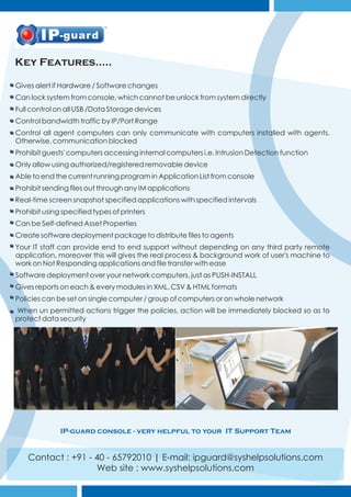 IP-guard Catalog | PDF