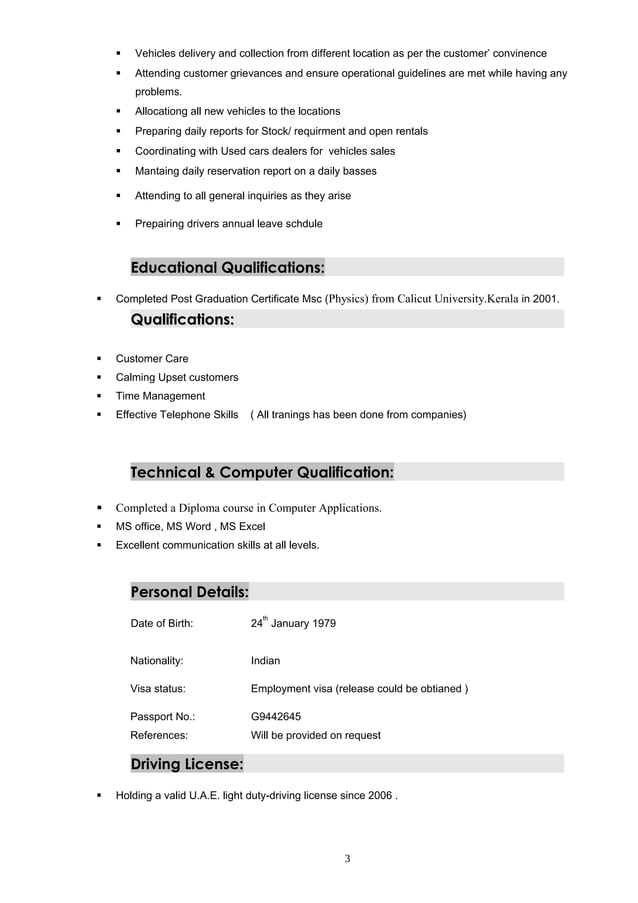 Resume Biju Kollambi | PDF