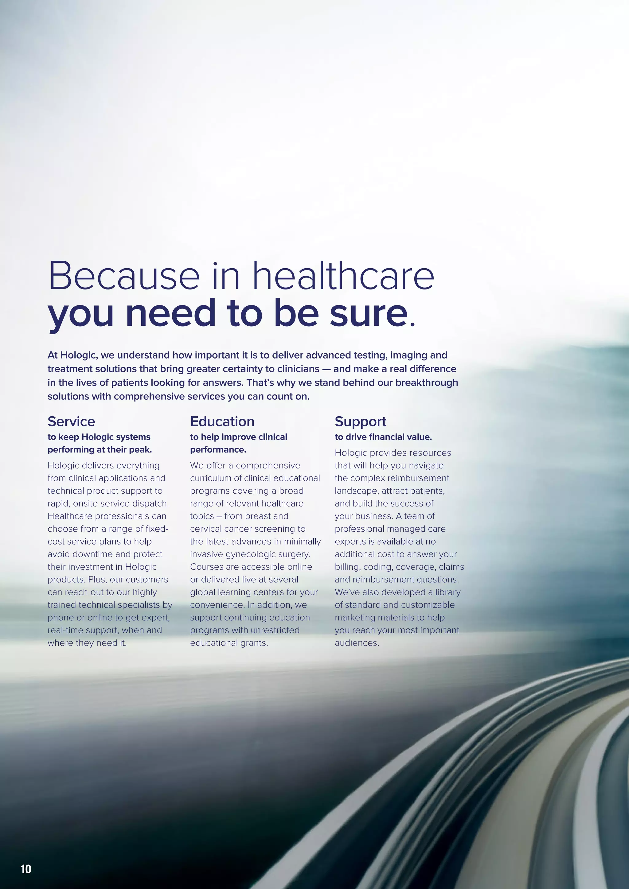 Hologic Corporate Brochure | PDF