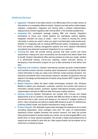 Systech Company Profile 2016 v2 | PDF