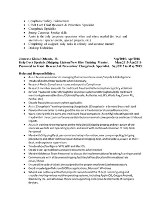 MIKES Resume 2016 (2) | DOCX