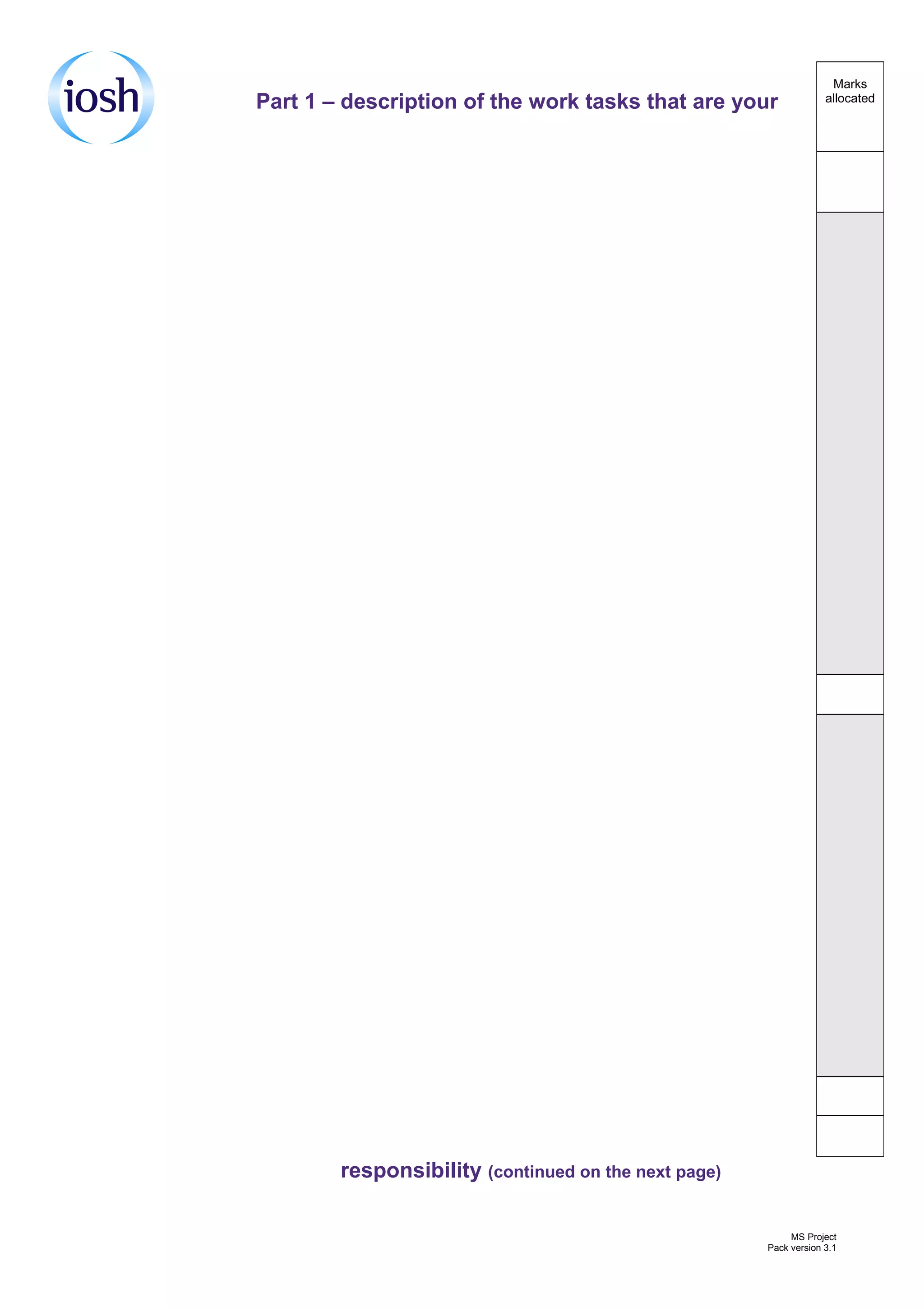 Project word doc(iosh) | DOC