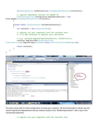 Inversion of control using dependency injection in Web APIs using Unity ...