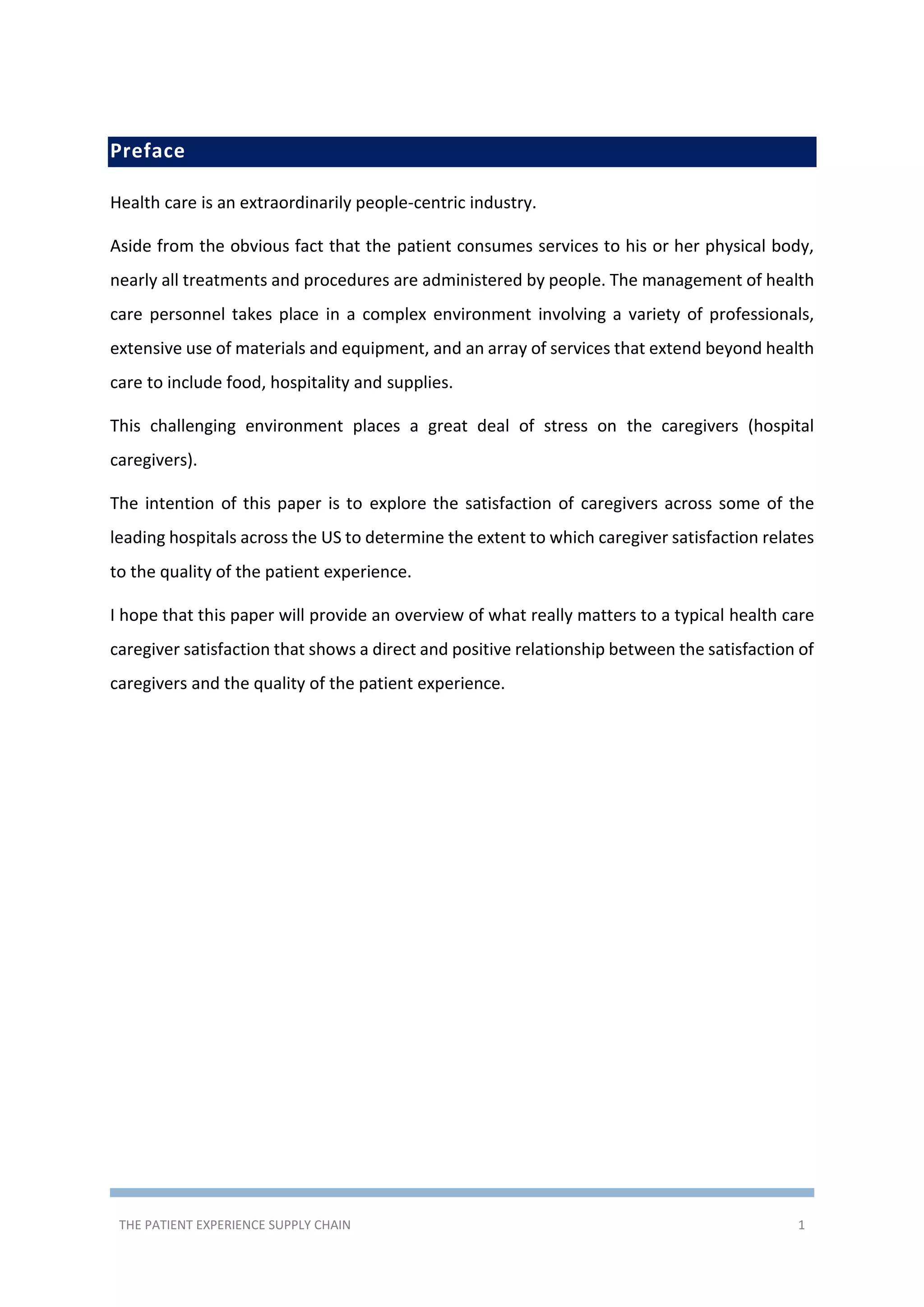 What makes a hospital workplace Great | PDF