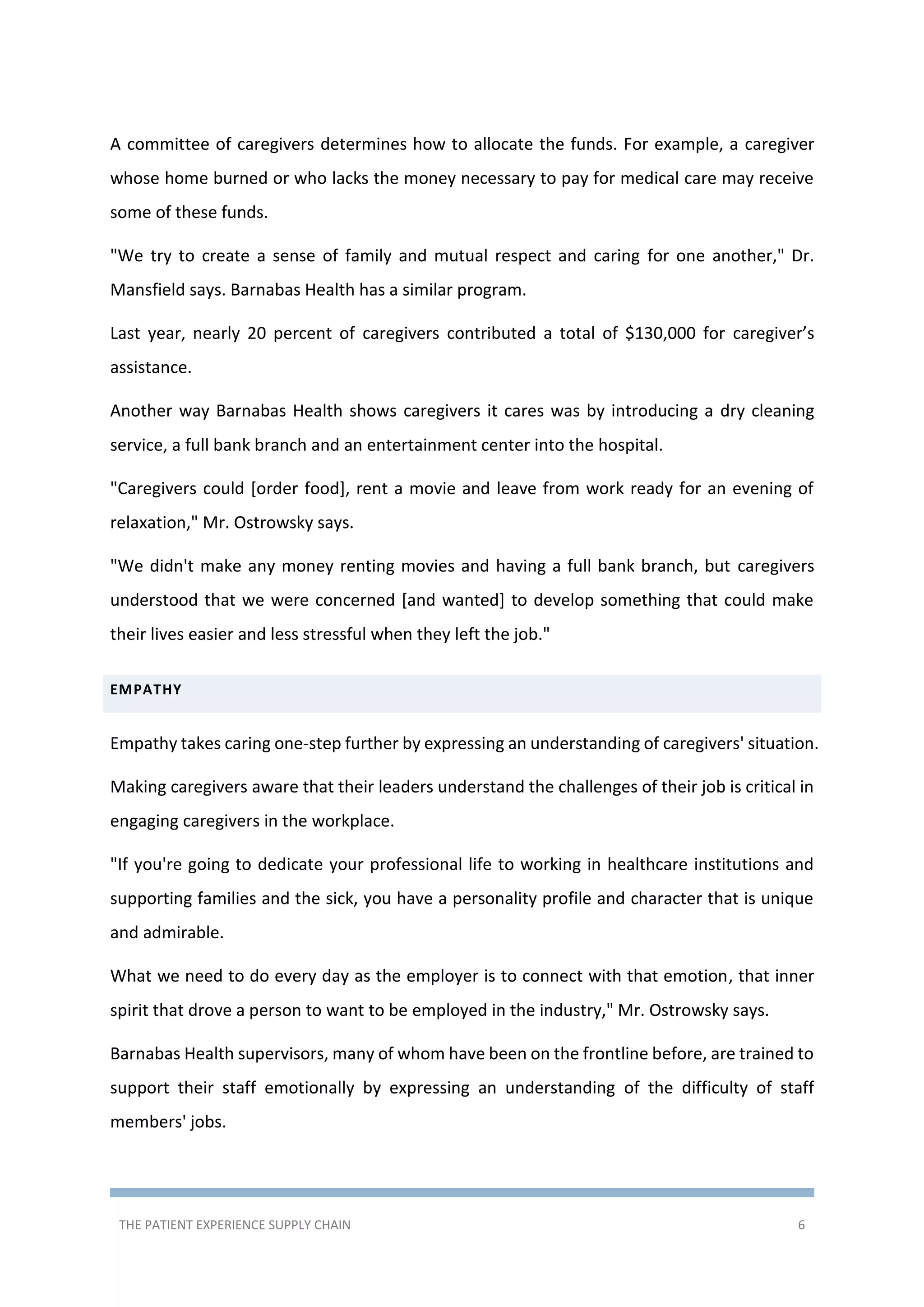 What makes a hospital workplace Great | PDF