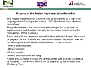 Hwange Project Implementation Guidelines (Nampower Presentation) | PDF ...