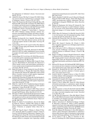 A Comparative Study Evaluating the Impact of Physical Exercise on ...