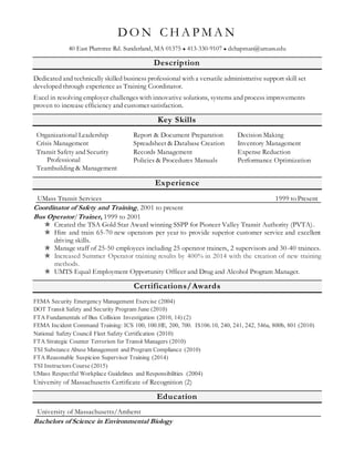 Don Chapman Resume | DOCX