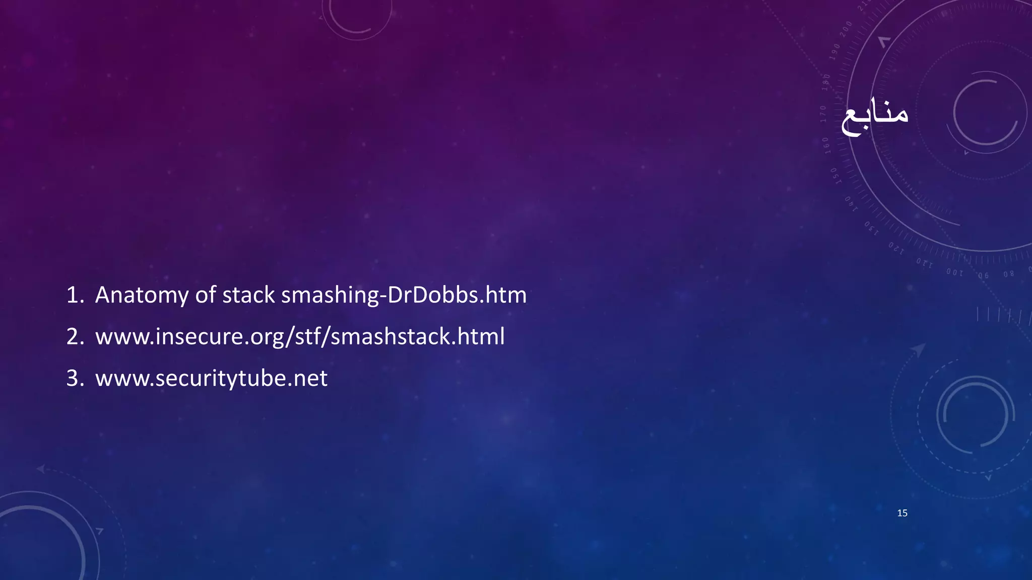 Stack Buffer Overflow Attack | PPT Stack Buffer Overflow Attack | PPT