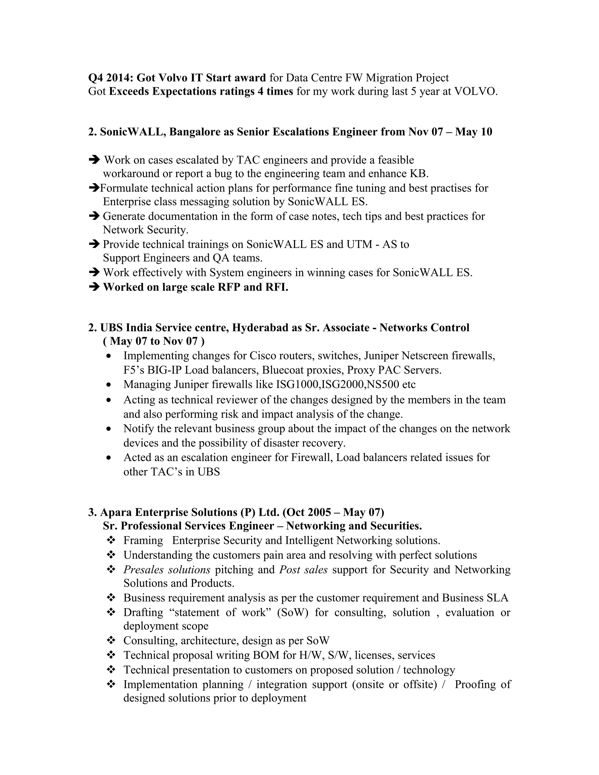 Mohan_resume | DOC