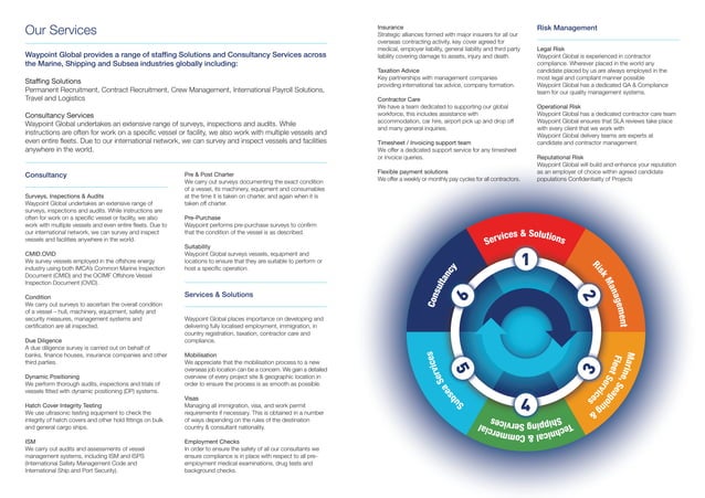 Waypoint Global Company Brochure | PDF