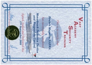 VAST Certificate 2 in Security Operations | PPT