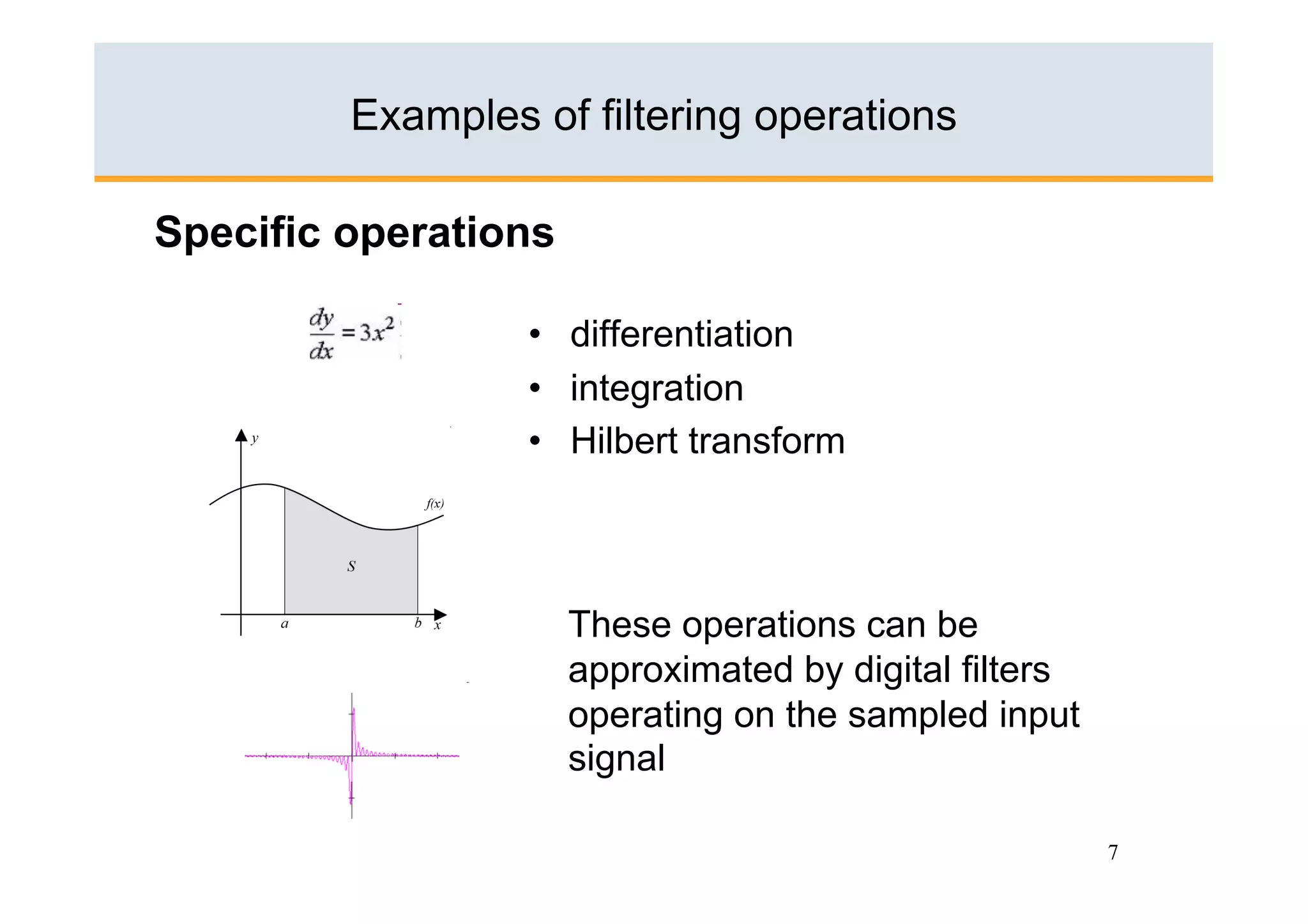 Basics of Digital Filters | PDF