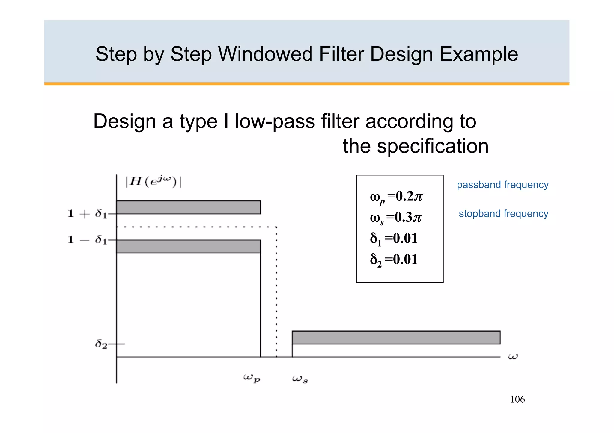 Design of FIR filters | PDF