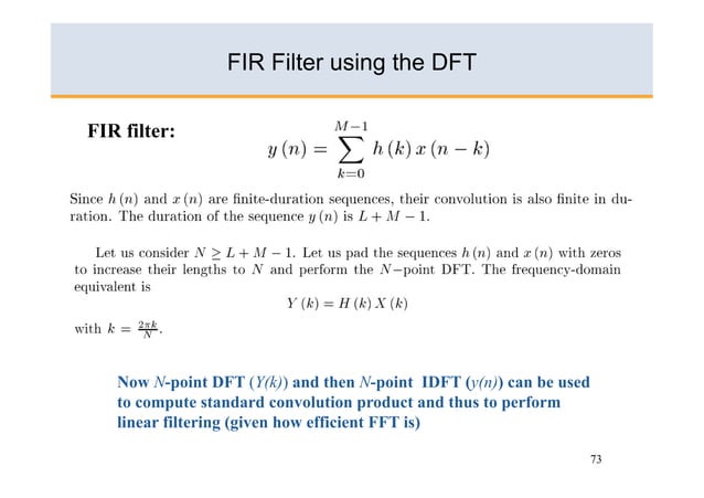 Design of FIR filters | PDF | Digital Audio | Computer Software and ...