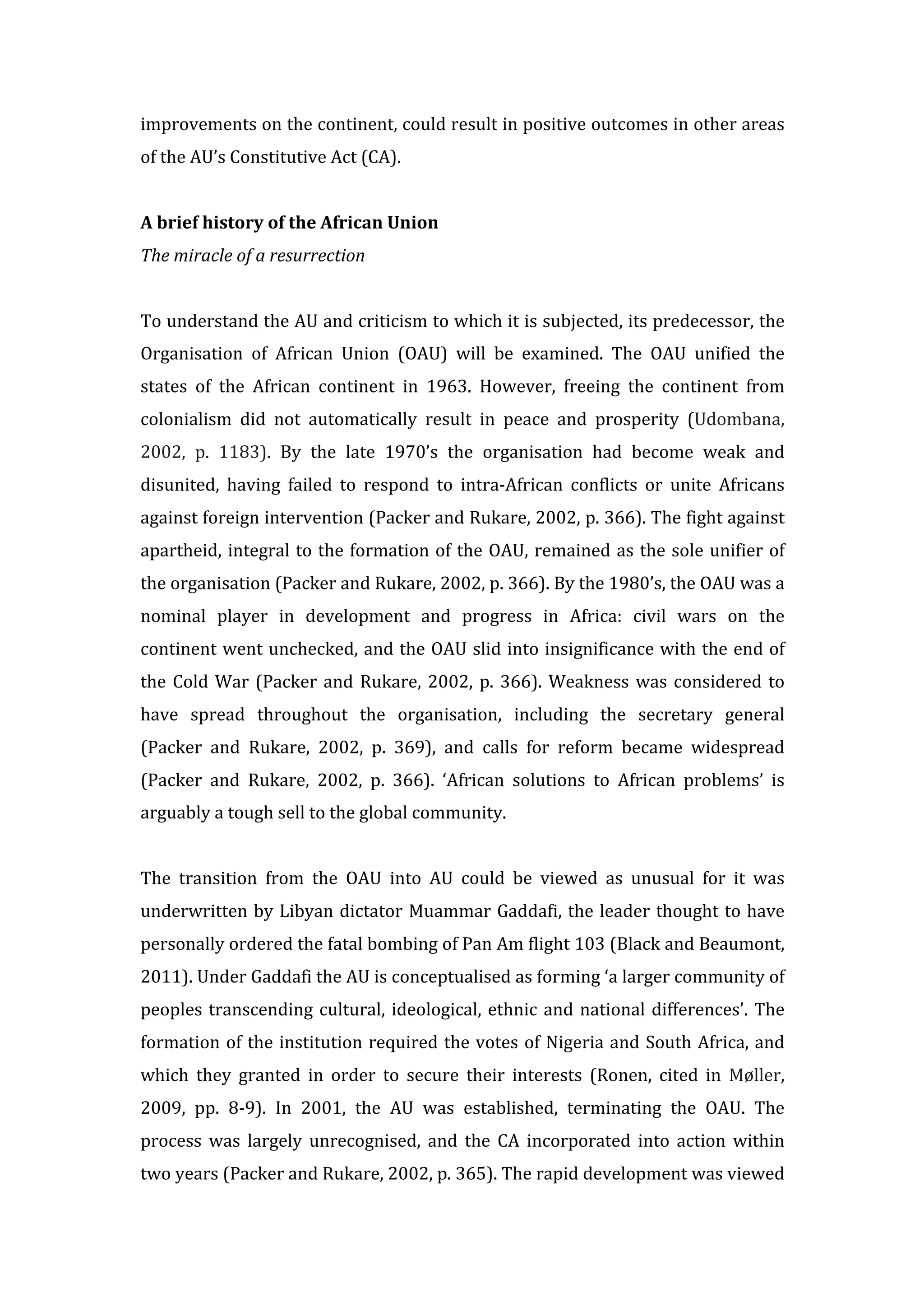 African Solutions to African Problems | PDF