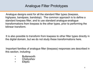 Basics of Analogue Filters | PDF