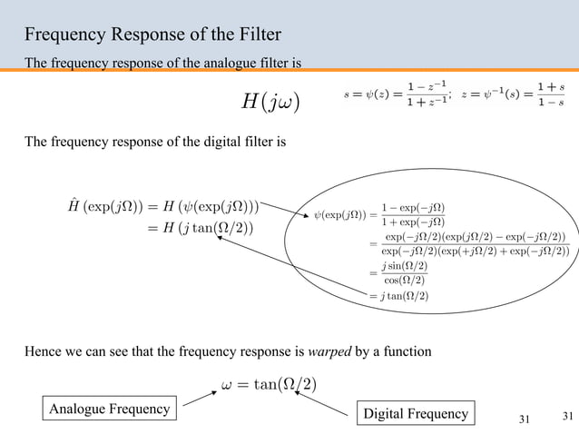 Design of IIR filters | PDF