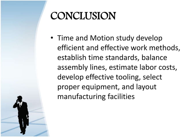 Time and Motion Study | PPTX | Needlework | Arts and Crafts