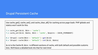 drupal_static presentation 20160510 | PPT