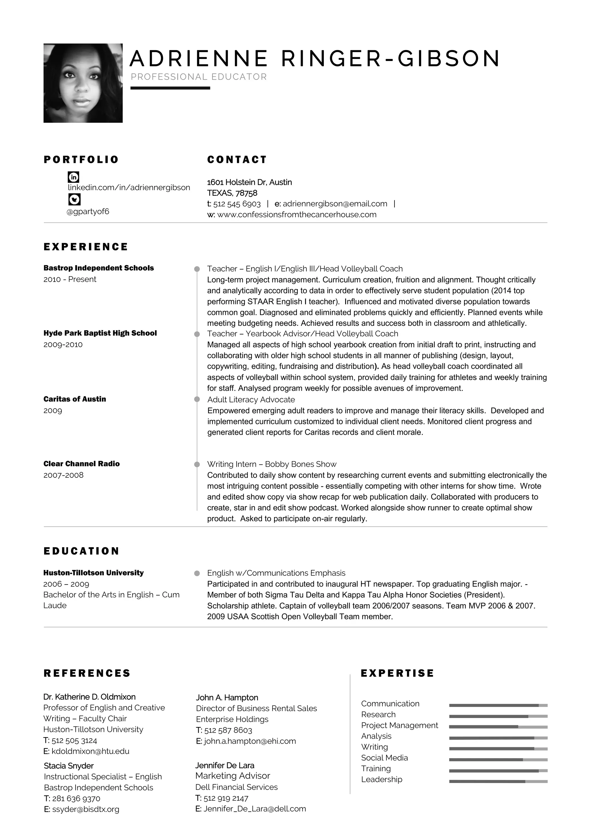 Professional Resume ARG | PDF | Professional School | Postgraduate Education