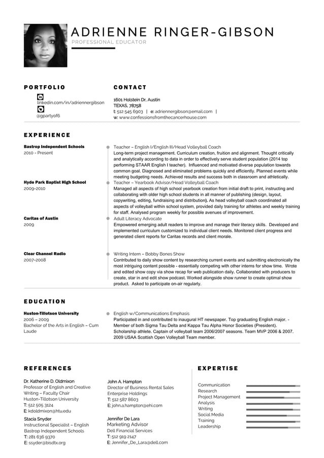 Professional Resume ARG | PDF | Professional School | Postgraduate ...