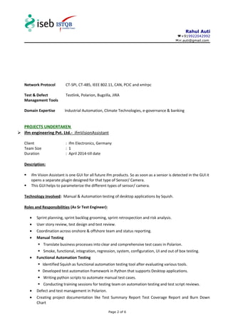 Rahul_Auti_Sr. Test Engineer_Manual & Automation_Testing_6_Yrs - Copy | PDF