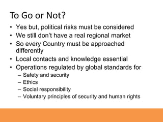 2014 Security Threats to Energy Infrastructure Key Challenges George ...