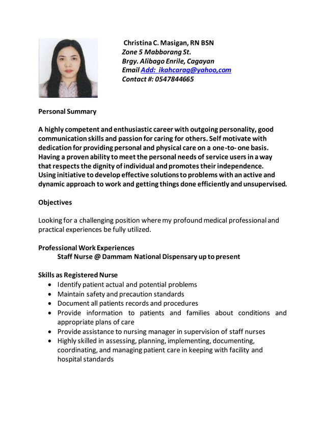 Christina resume | PDF