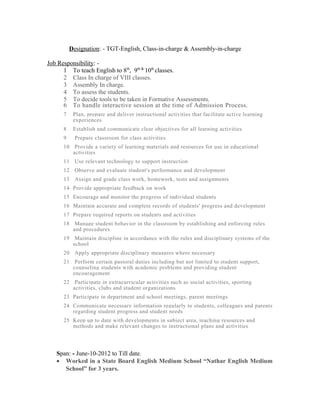 Curriculum-Vitae | PDF