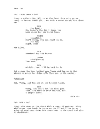 Episode 1- HOME ALONE animation | PDF