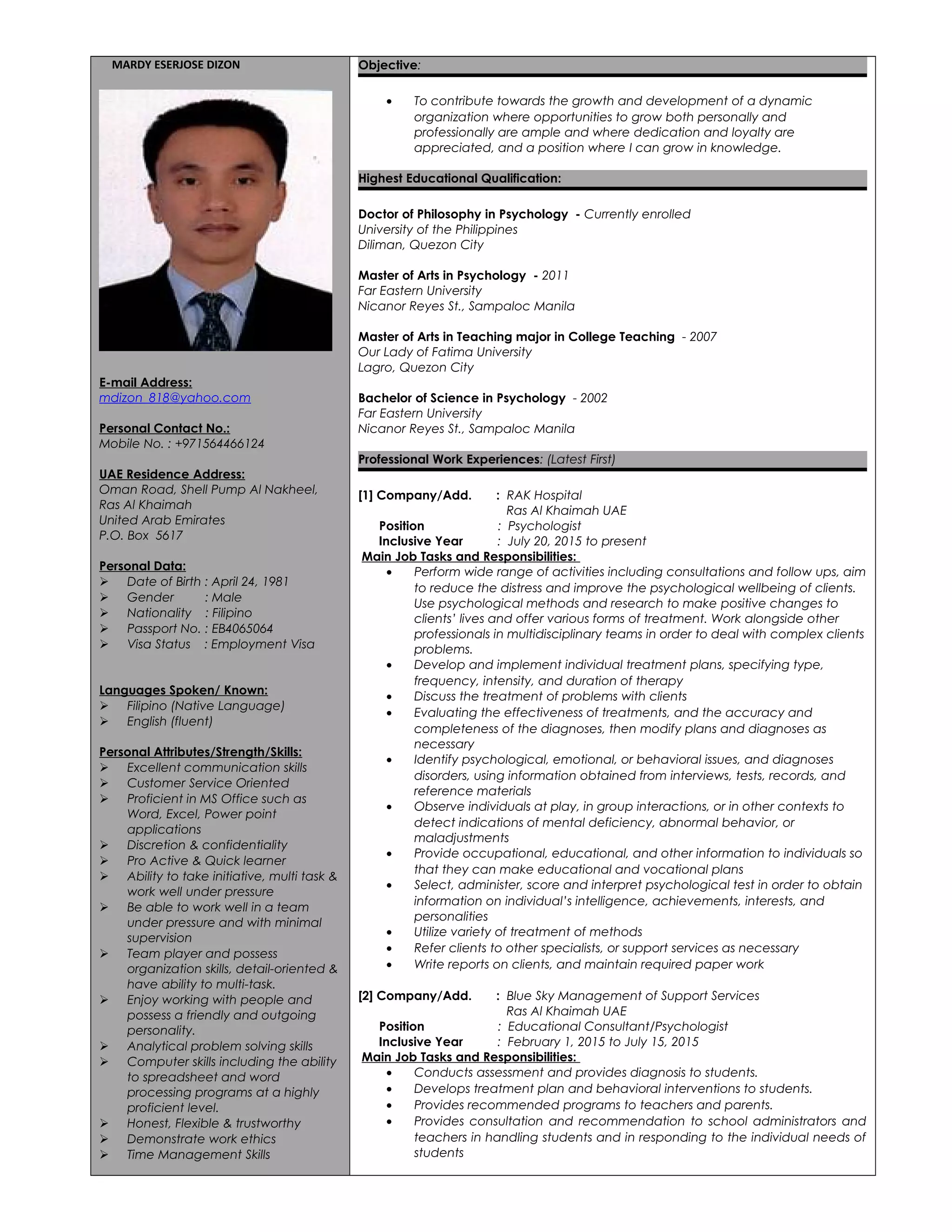 MARDY ESERJOSE DIZON - revised (1) | DOC