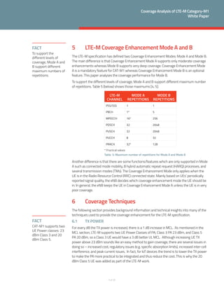 Coverage Analysis of LTE-M Category-M1 | PDF