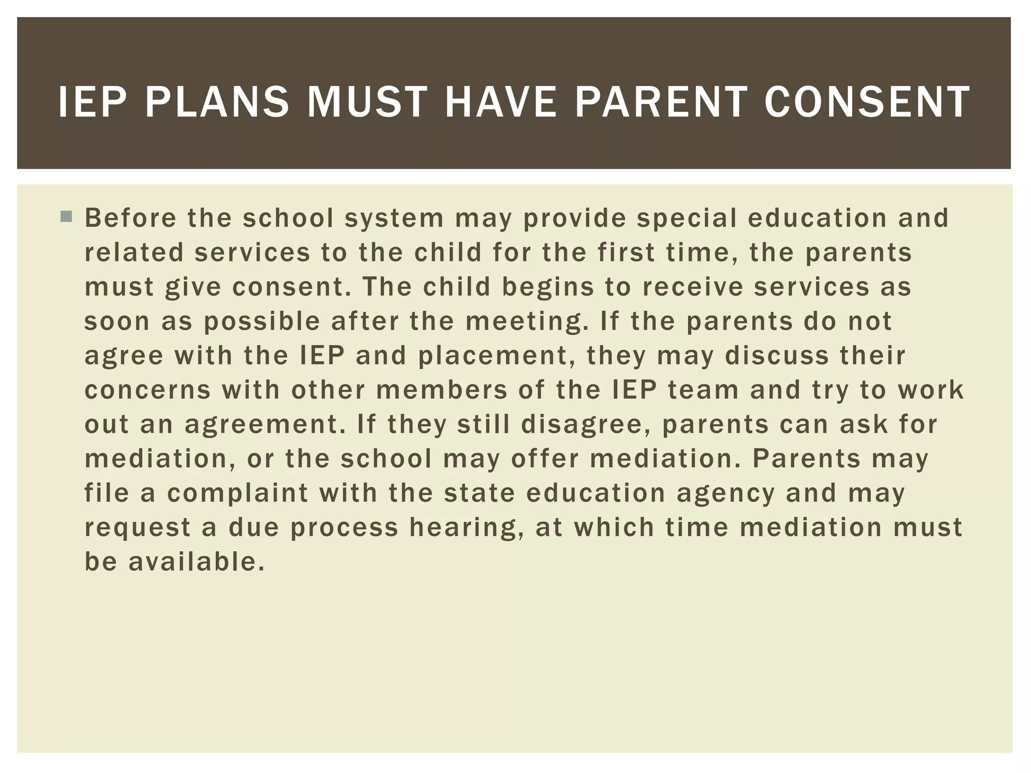 Writing an IEP | PPTX