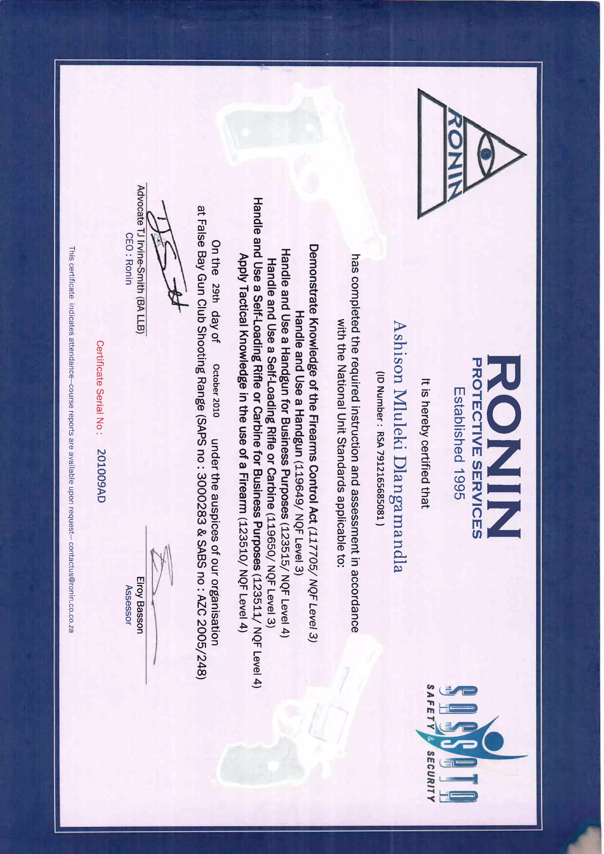 Firearms competency. Ronin.PDF