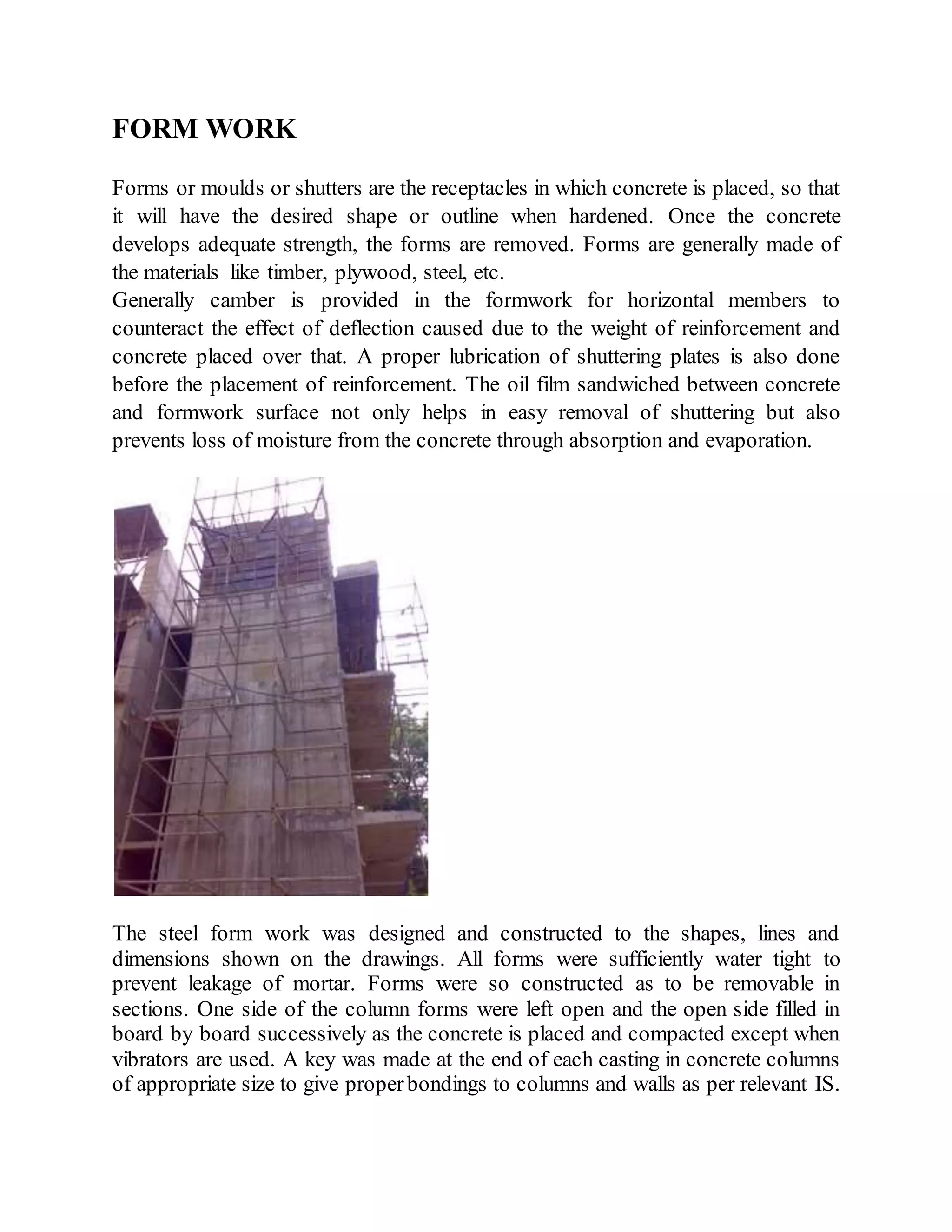 PROJECT REPORT ON DESIGN OF A RESIDENTIAL BUILDING | DOCX