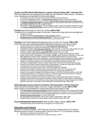 James G Comerford Functional Bio March 2016 | PDF