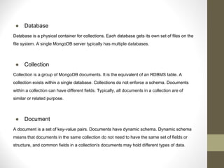 Mongodb Introduction | PPT
