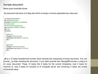 Mongodb Introduction | PPT
