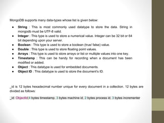 Mongodb Introduction | PPT