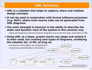 Lecture 3 Software Engineering and Design Introduction to UML | PDF
