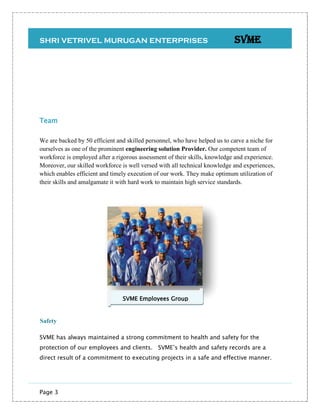 SVME Profile 2015 | PDF