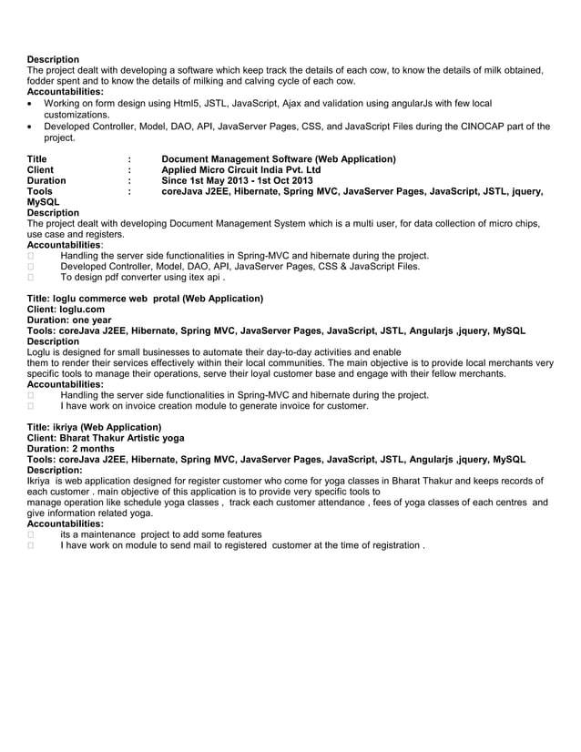 Shatrughna Singh_java_developer | DOC | Web Development | Internet