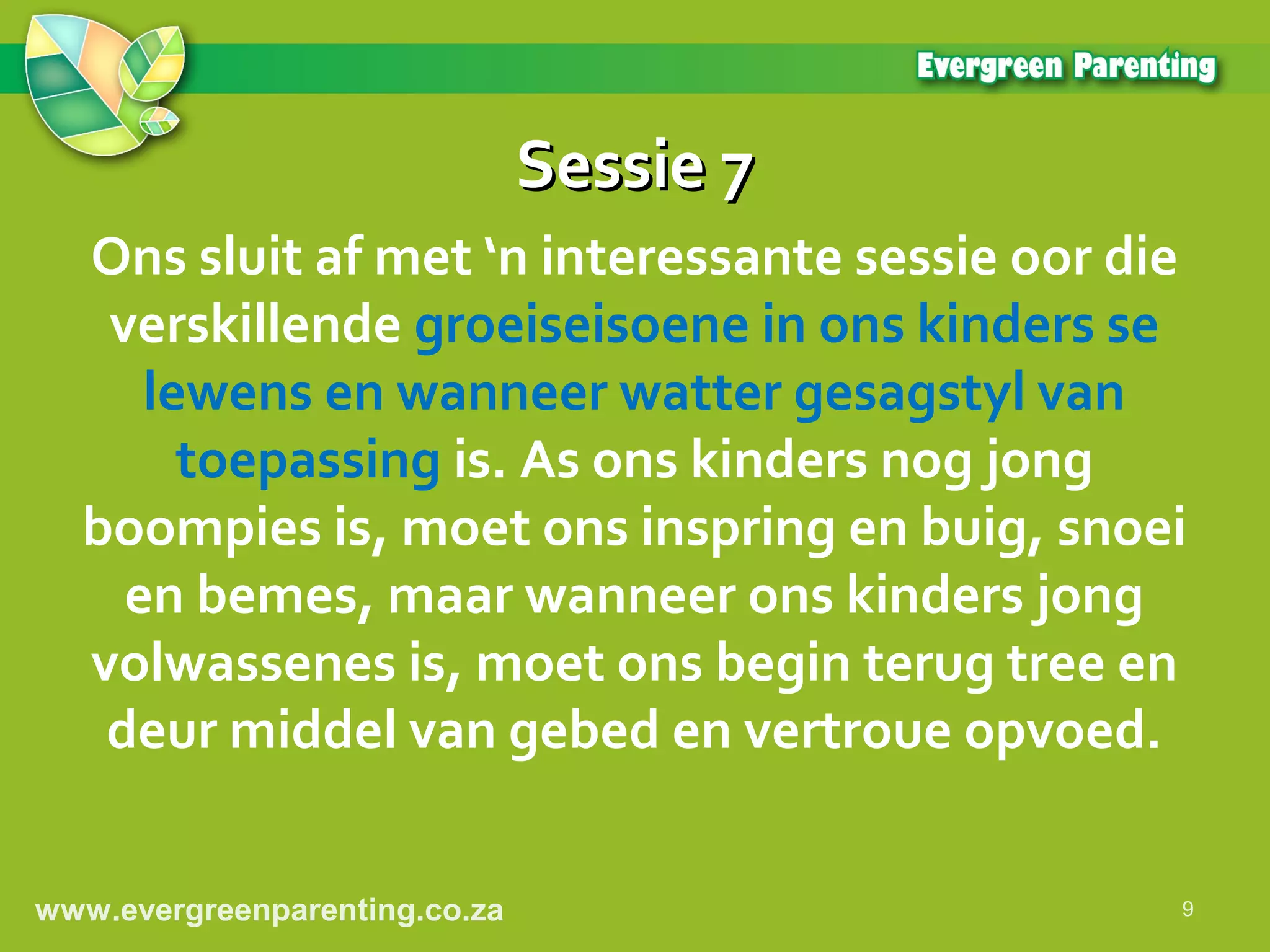 Immergroen Ouerskap Promotional | PPT | Free Download