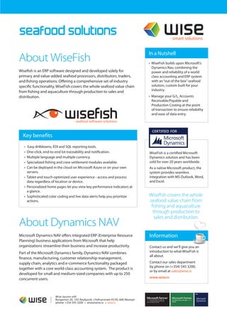 WiseFish Value Chain | PDF