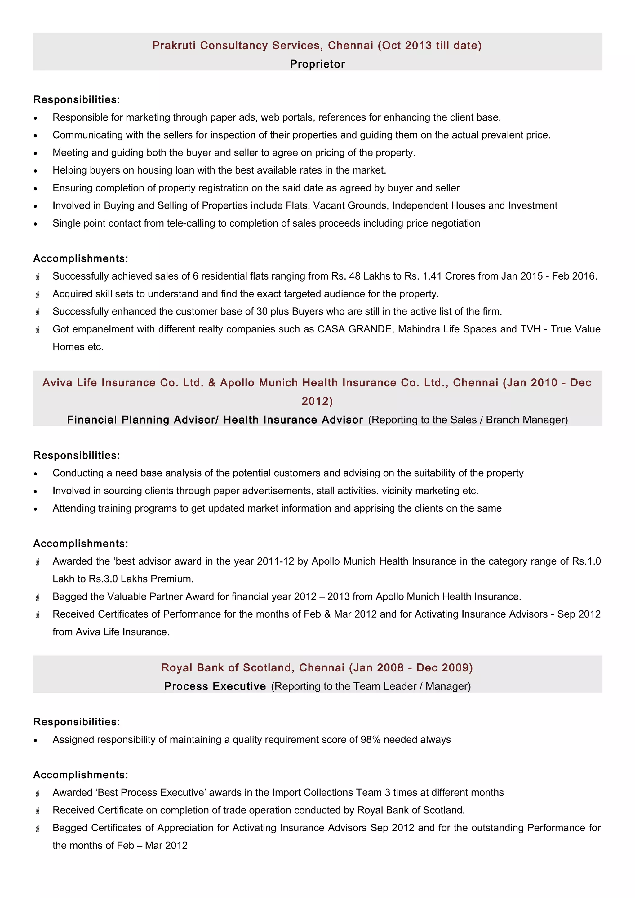 Resume - Venkatraman Narayan | DOC
