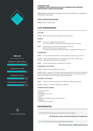 Willie-CV-2 Pager | PDF