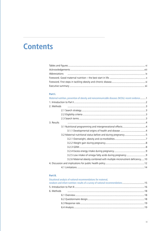 Good Maternal Nurition - The best start in life 2016 | PDF