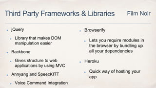 Film Noir Presentation | PPTX