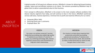 Company Profile - ZNSoftech Pvt Ltd(New) | PPT